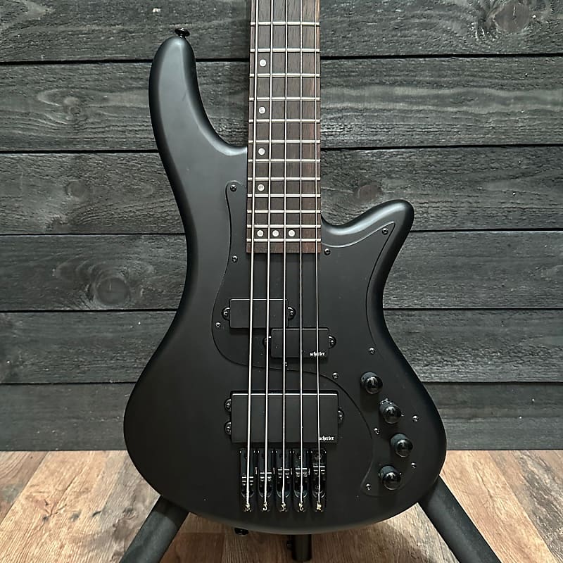 Schecter Guitar Research Stiletto Stealth-5 5 String Electric | Reverb