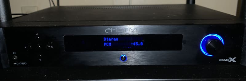 Emotiva MC-700 7.1 channel processor 2020 Brushed Black | Reverb