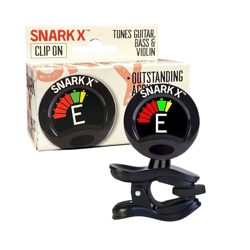Snark X Clip-On Tuner for Guitar, Bass and Violin - Black | Reverb
