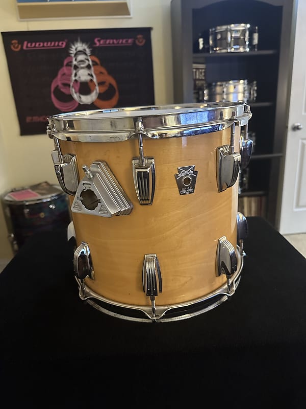 Ludwig Classic Maple Rack Tom 12 inch 1991 - Thermogloss | Reverb
