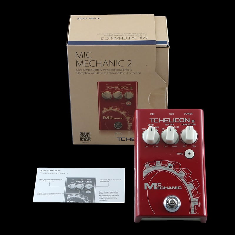 TC Helicon Mic Mechanic 2 Vocal Effects Pedal P-28462 | Reverb
