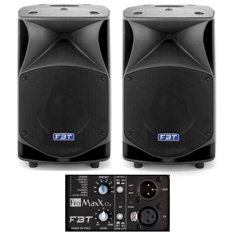 FBT ProMaxX 12A 3600w Total Peak Active PA Speaker System | Reverb
