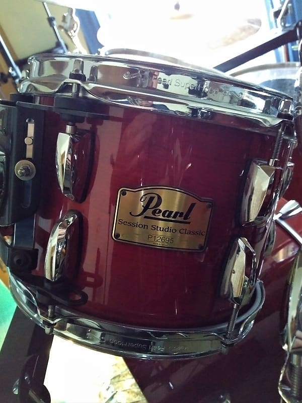 PEARL SESSION STUDIO CLASSIC 10" X 7" TOM SEQUOIA RED | Reverb