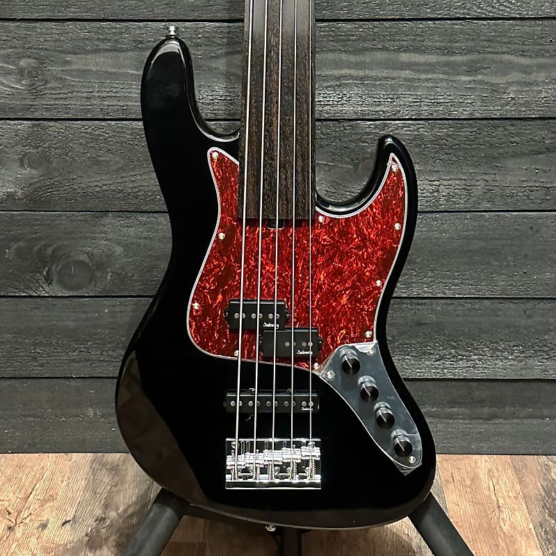 Sadowsky MetroExpress Hybrid P/J 5-String Fretless Black | Reverb