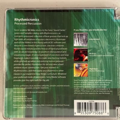 Sony Loops for Acid - Rhythmicronics Processed Percussion - | Reverb