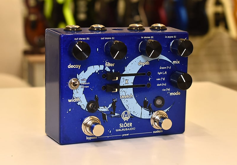 Walrus Audio Slöer Stereo Ambient Reverb Pedal | Reverb