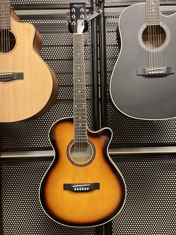 ADMIRA Indiana Acoustic-electric Guitar SPRUCE TOP Linden | Reverb