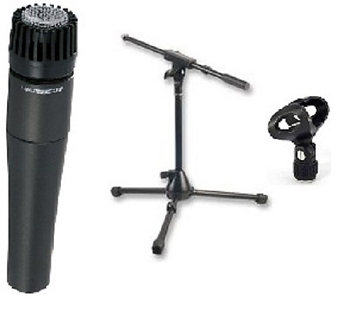 LD Systems D1057 Instrument Mic with Miniboom Mic Stand and | Reverb