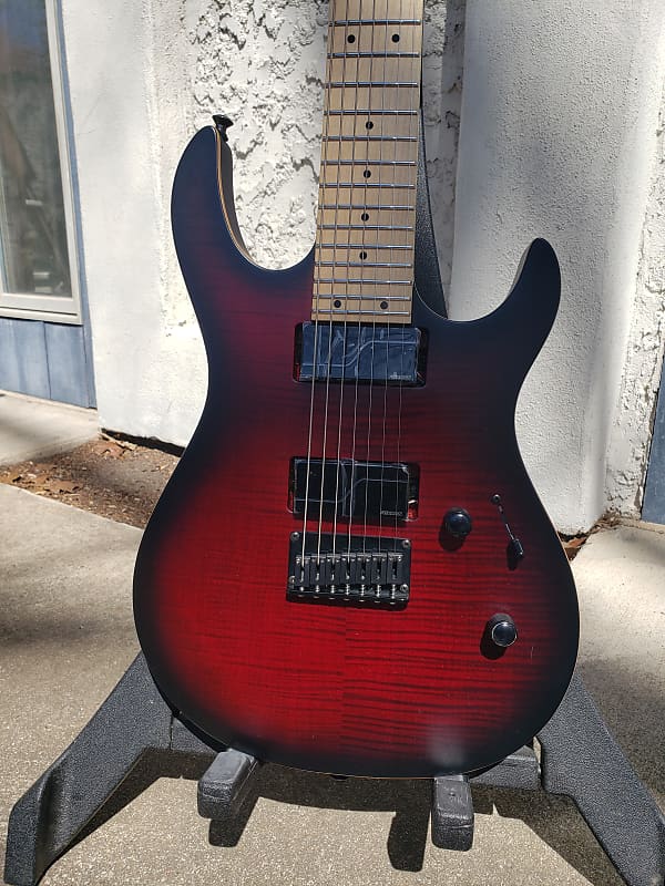 2012 Carvin DC700 Redburst Flame Top With OHSC (Tosin Abasi | Reverb