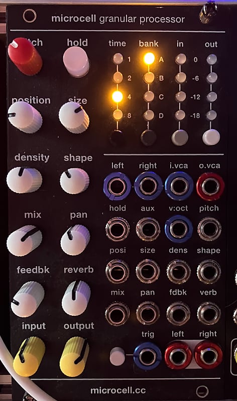 Grey Scale Microcell CC Granular Processor Eurorack Module | Reverb