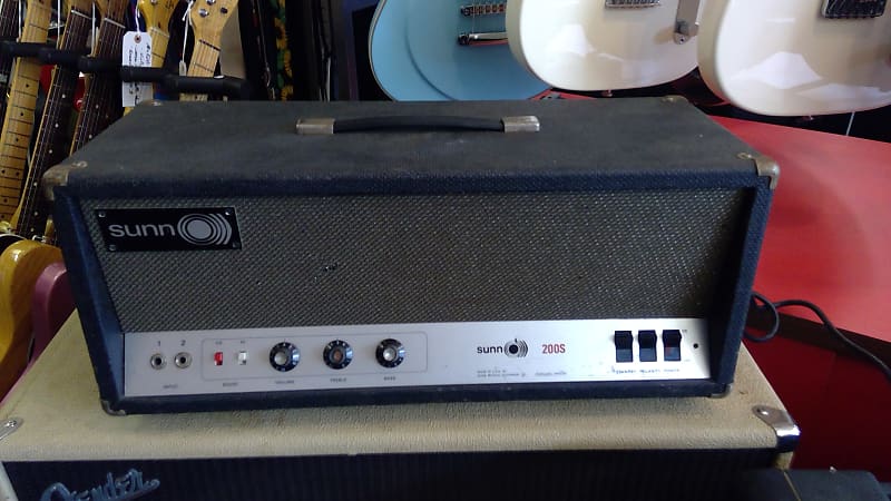 Vintage Sunn 200S Head | Reverb