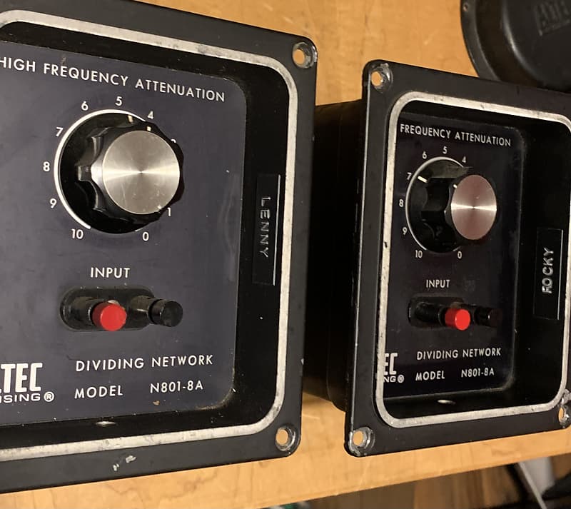 Altec N-801-8A Dividing Network Crossover PAIR Black | Reverb