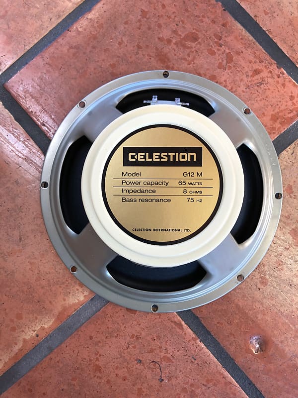 Celestion G12M 65 Creamback 12 inch 8 ohm 65 watts | Reverb