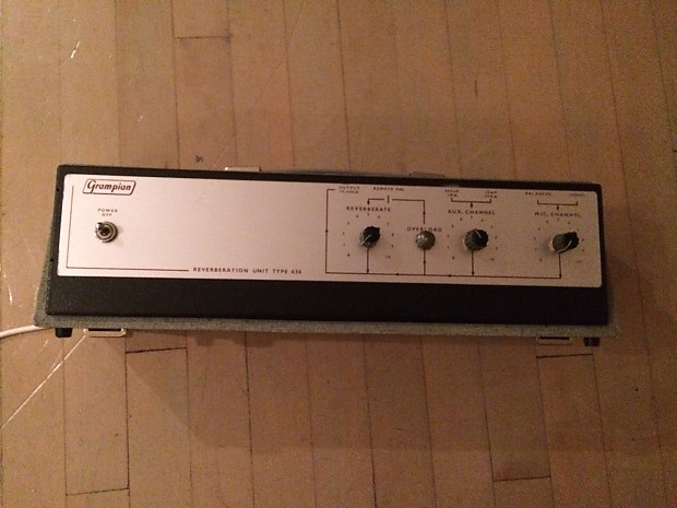 Grampian Model 636 Reverb Unit 1960s Grey | Reverb Canada