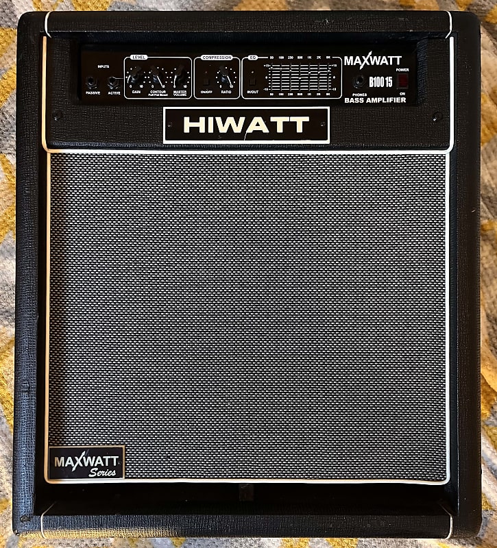 Hiwatt Maxwatt B100 15 Bass Amplifier | Reverb UK