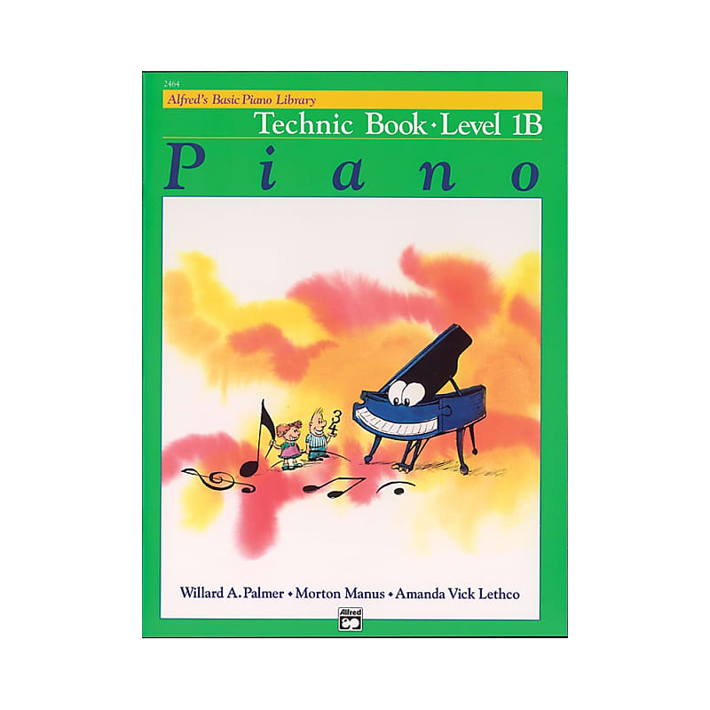 Alfred Alfred's Basic Piano Course Technic Book 1B | Reverb