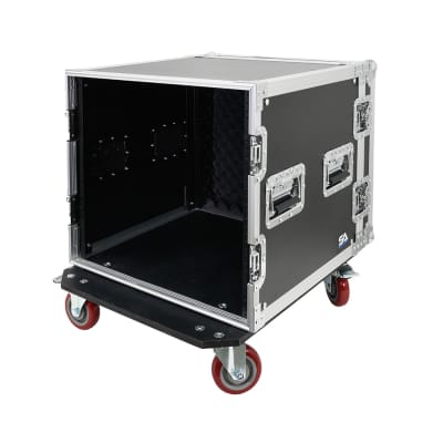 Seismic Audio - SA-PTR-10UC - 10 Space Pro Audio DJ Road Rack | Reverb
