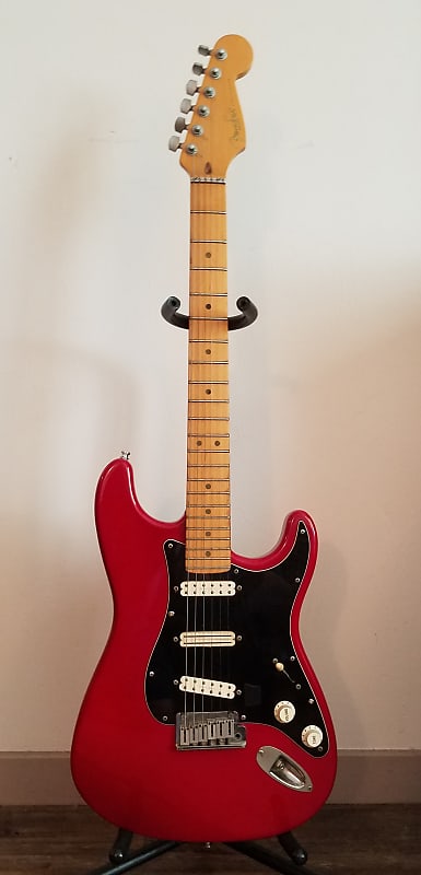 Fender Stratocaster Plus Deluxe 1995 Lipstick Red | Reverb