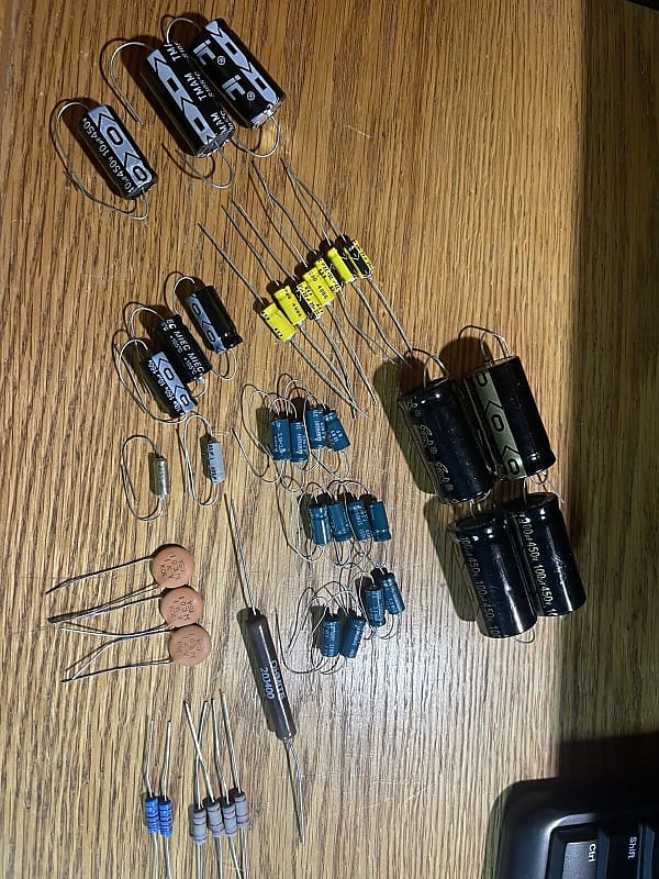 Peavey VT series amplifier complete Capacitor Kit | Reverb