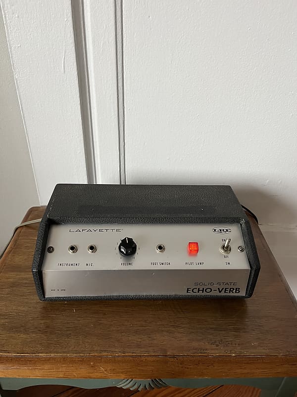 Lafayette Echo Verb 1960s | Reverb