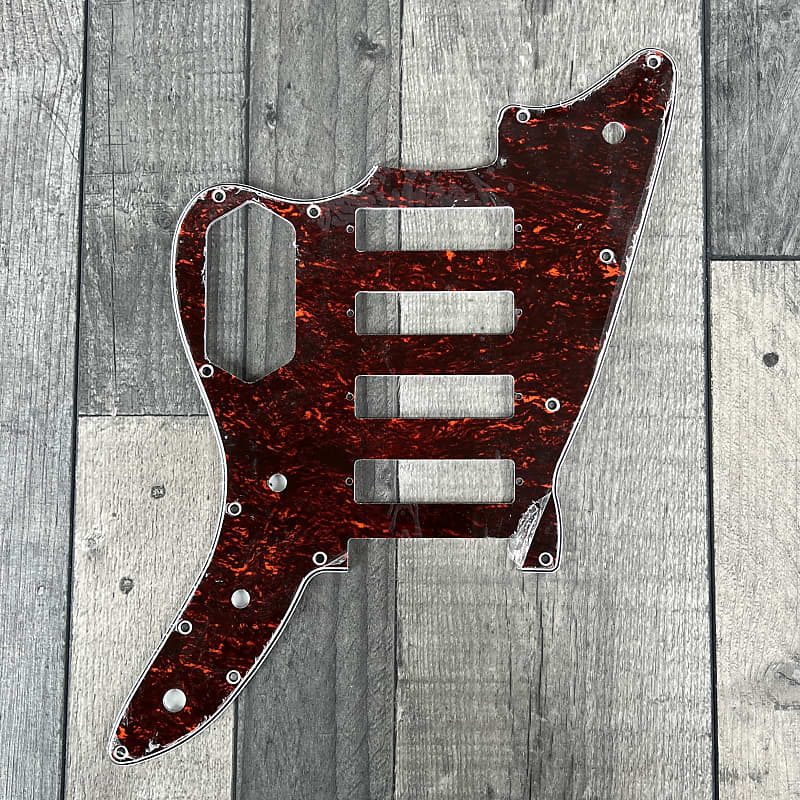 RJT-60Q Quad Scratchplate 'Faux Tortoise Shell' (Left Handed) | Reverb