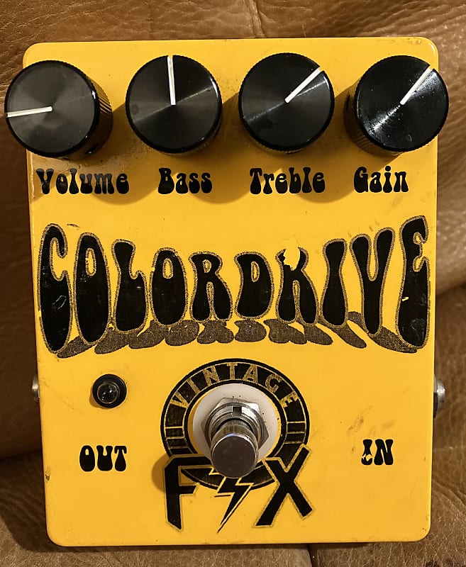 VintageFX Colordrive Colorsound Overdriver clone | Reverb