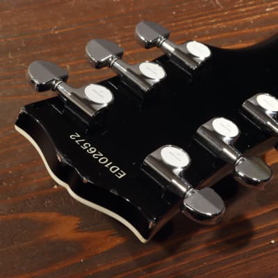 Edwards E-LP-130CD John Sykes Les Paul Custom - 2010 - Black | Reverb