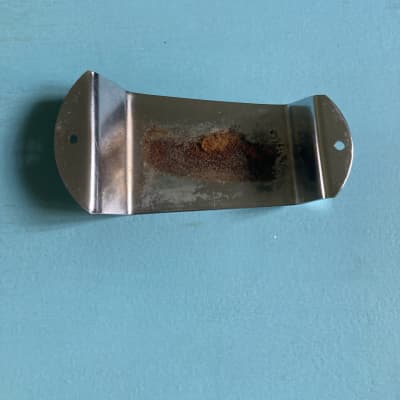 MOSRITE BASS Bridge Cover plate 1966 Nickel | Reverb