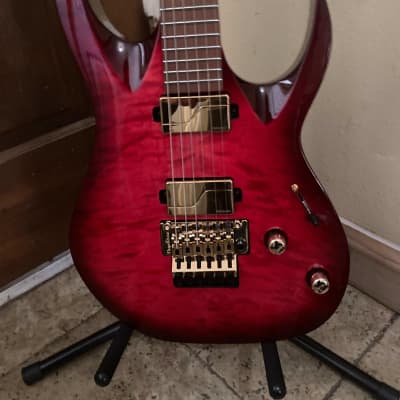 Solar AB1.6FRQBR 2022 - Quilte Blood Red Burst | Reverb