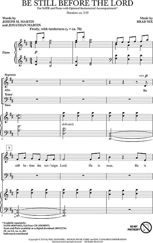 Be Still Before the Lord | Reverb