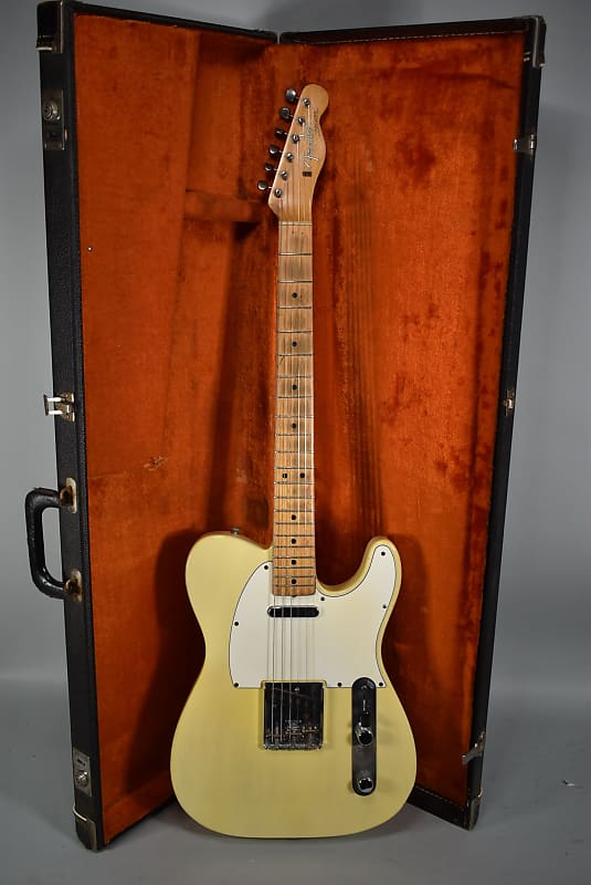 1964 Fender Telecaster Maple Cap Blond Pre-CBS w/OHSC | Reverb