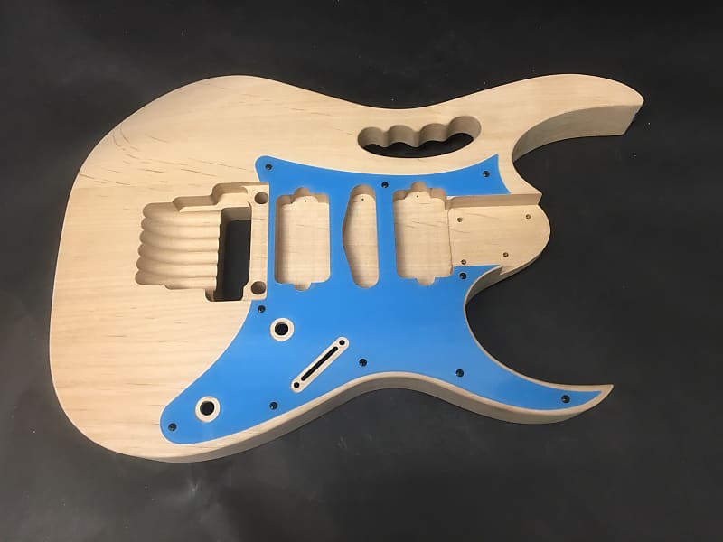 Unfinished 7 string guitar body, basswood, Universe style, | Reverb