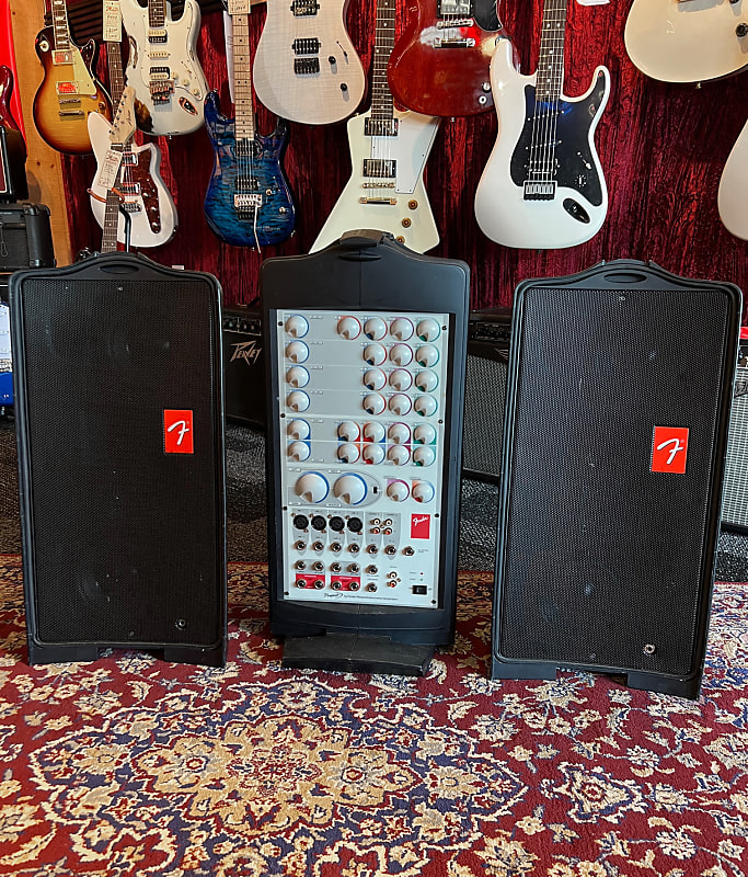 Fender Passport PD-250 Portable PA System w/ Speaker Stands | Reverb