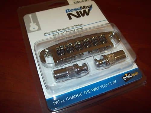 Graph Tech Resomax NW2 Wrap-Around Bridge, NICKEL | Reverb