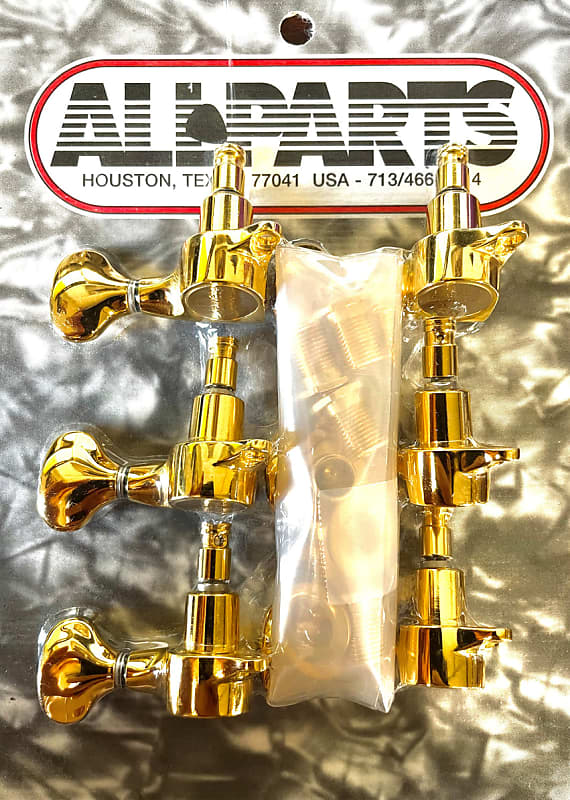 TK-7267-002 Gotoh 510 6-in-line Gold Locking Tuners | Reverb