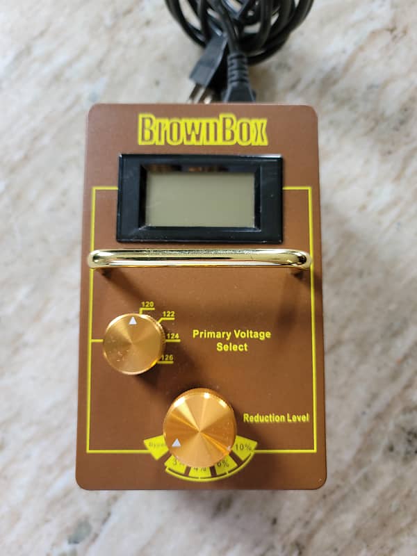 Amp Rx BrownBox Tube Amplifier Input Voltage Attenuator and | Reverb