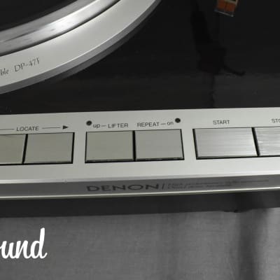 Denon DP-47F Direct Drive Fully Automatic Turntable in Very | Reverb
