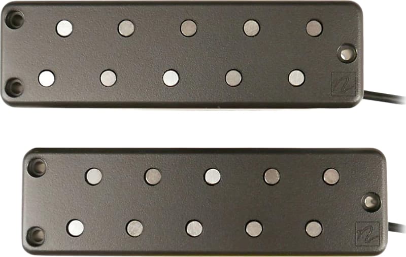 Nordstrand BigRig 5-String Soapbar Bass Pickup Set, Black | Reverb