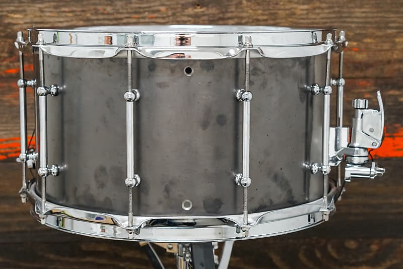 Keplinger 8x14" Black Iron Snare Drum | Reverb