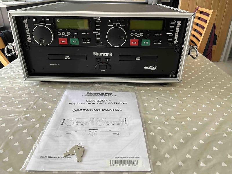 Numark CDN-22MK4 Professional Dual CD-Player (Black) | Reverb UK