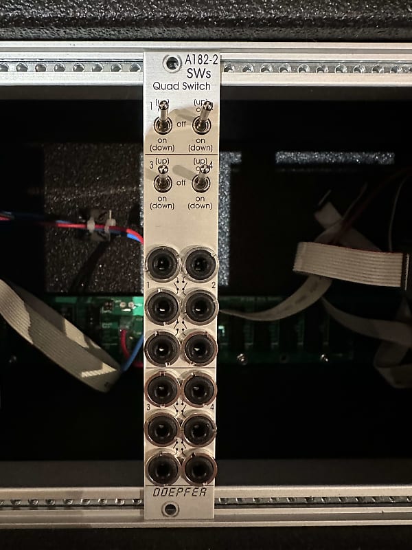 Doepfer A-182-2 Quad Switch 2019+ - Silver | Reverb