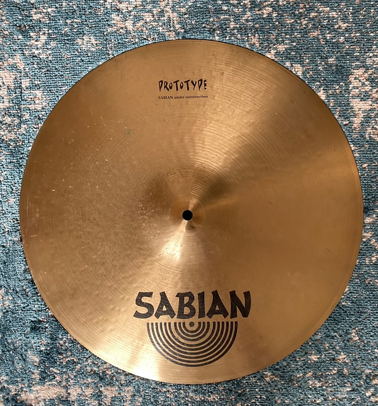 VIDEO! 18” Sabian Prototype Ride | Reverb