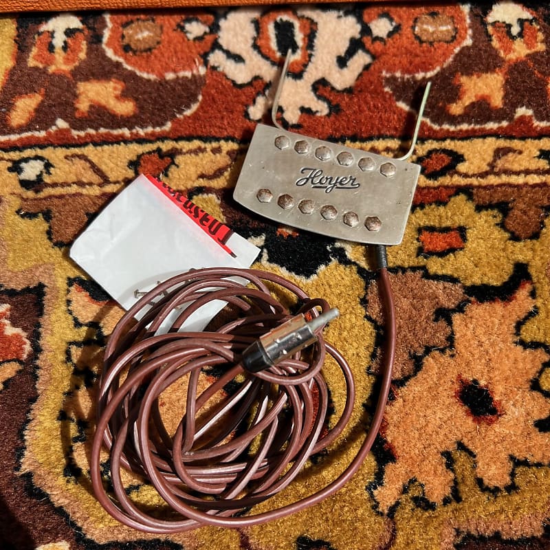 Vintage 1950s 1960s Hoyer Floating Neck Electric Acoustic | Reverb