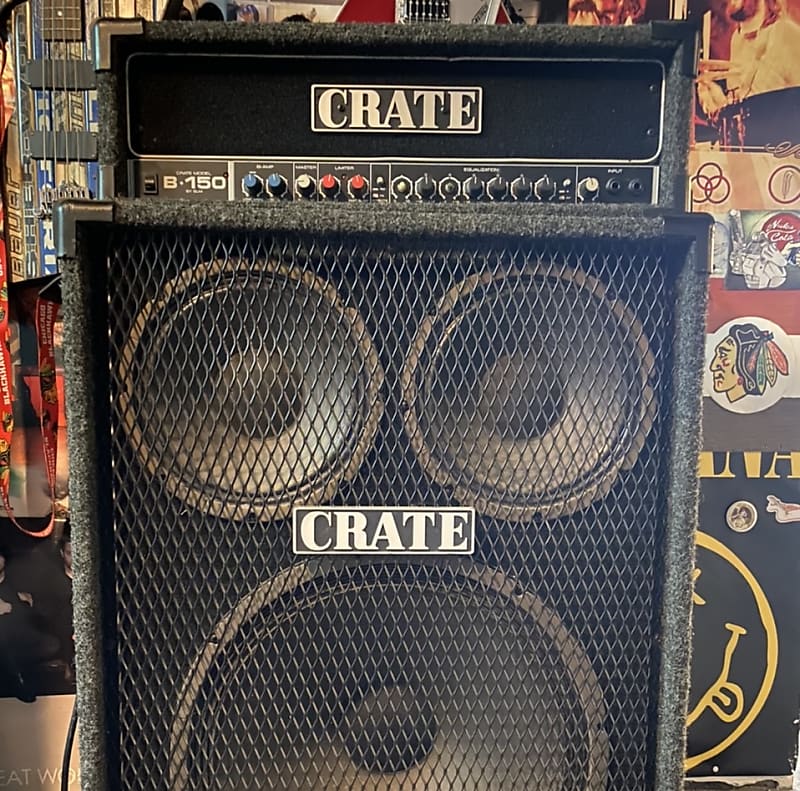 Crate BC-150 Amp Head & 1810 Cabinet | Reverb