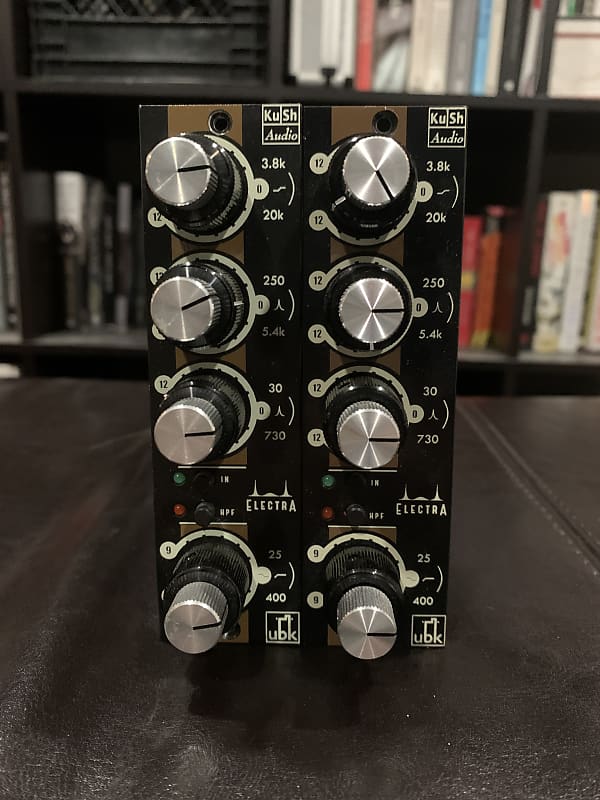 PAIR - Kush Audio Electra 500 Series EQ Module 2010s - Black | Reverb