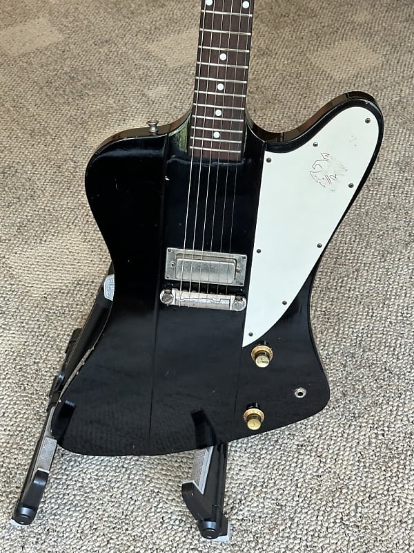 1988 Greco Firebird FB-1 - Black | Reverb