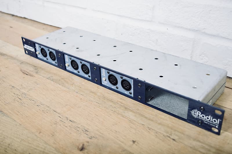 Radial J-Rak 4 w/ 3 Twin ISO DI direct boxes in excellent | Reverb UK