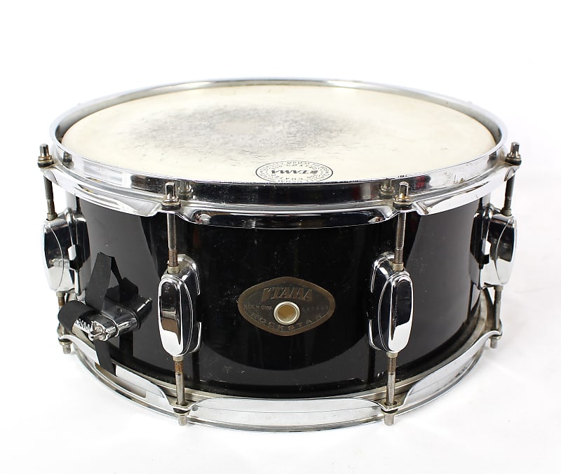 TAMA 13" x 6" Rockstar Snare Drum - Black | Reverb