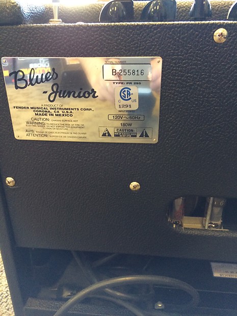 Fender Blues Junior Black | Reverb