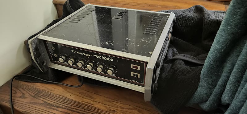 Rare Vintage Traynor Mono Block B Bass Guitar Amplifier Amp | Reverb